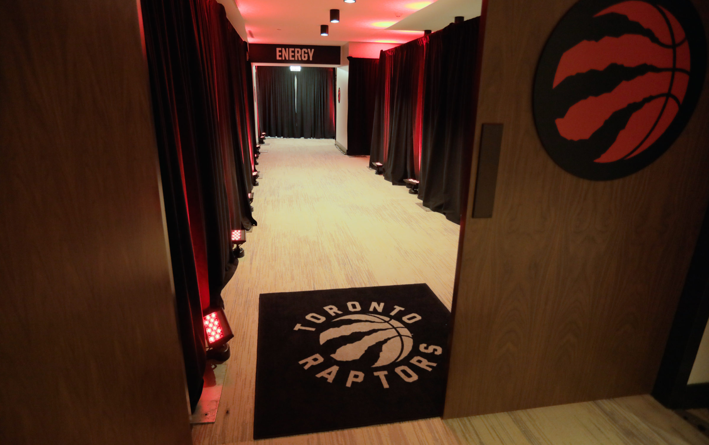 Toronto Raptors Temporary Practice Facility - BaAM Productions